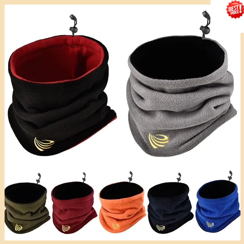 Winter Camping Warm Fleece Neck Gaiter Ski Mask Bandana Tube Scarf ...