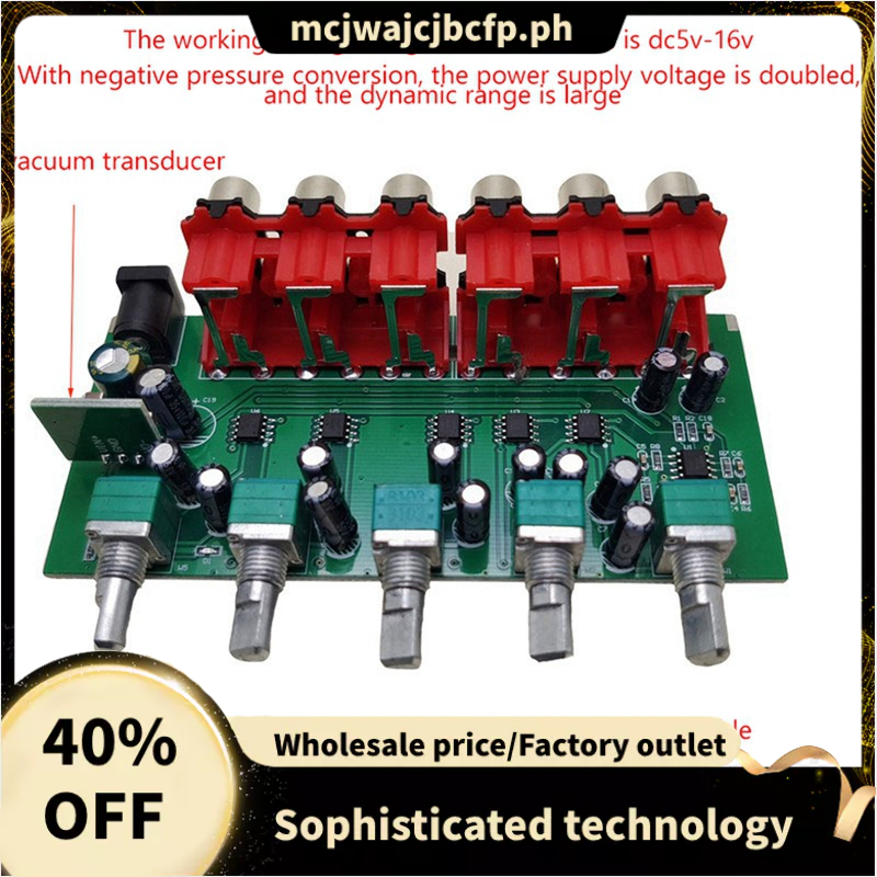 Stereo Audio Mixer 1 Input 5 Output Multi-Channel Audio Source ...