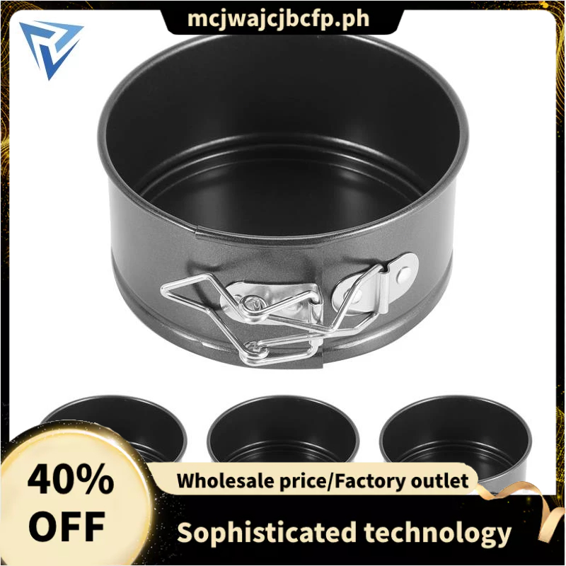 4-Inch Mini Springform Pan Set - 4 Piece Small Nonstick Cheesecake Pan ...
