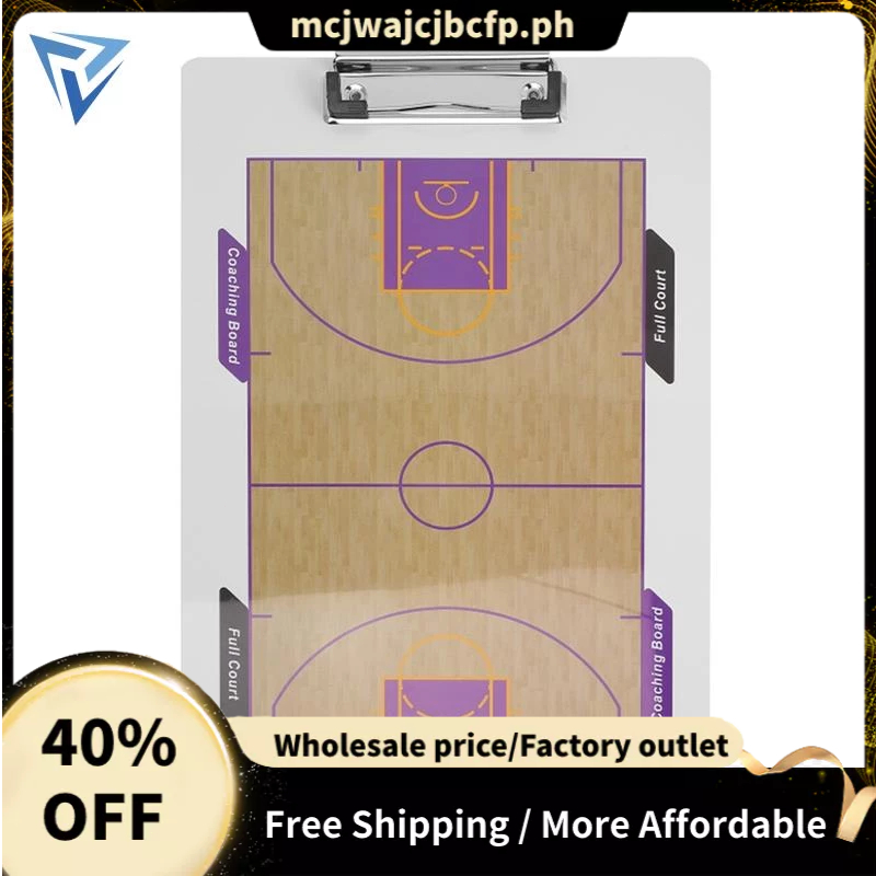 1 Piece Basketball Board Tactics Coaching Board Dry Erase Coaches ...