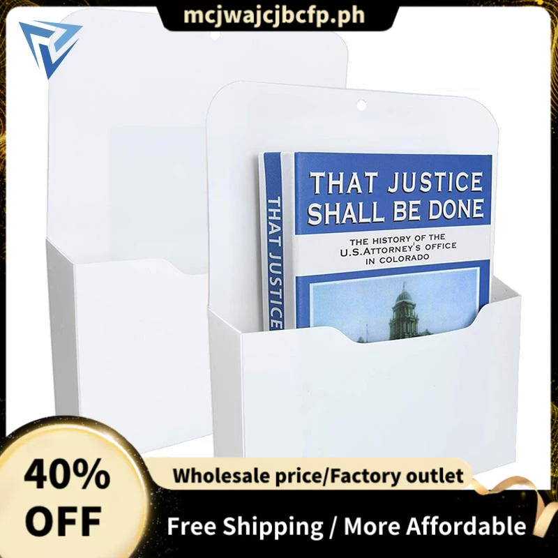 2 Pack Magnetic File Holder - Paper Holder, Pocket Organizer,Hanging ...