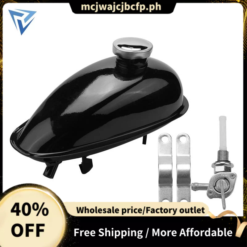 2L Motorized Bike Motorcycle Fuel Tank Fit for 49Cc 50Cc 60Cc 66Cc 80Cc ...