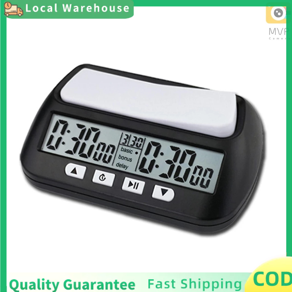 3-in-1 Multipurpose Portable Professional Chess Clock Digital Chess Timer Game Timer | Shopee ...