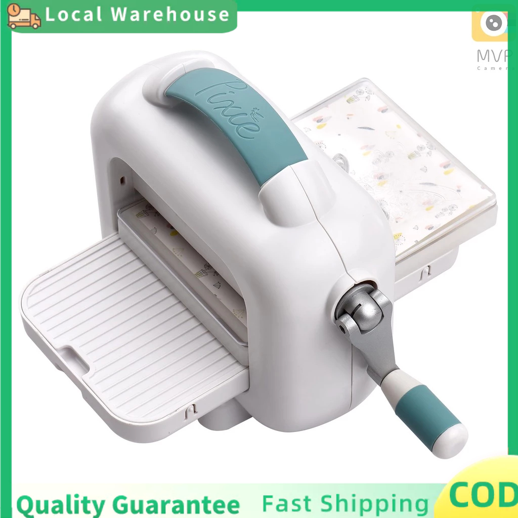 Die Cutting & Embossing Machine Portable Manua Paper Cutter Card Making ...