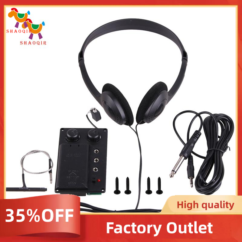 Electric Violin Silent Eq Pickup Piezo With Headphone And Plug Hole ...