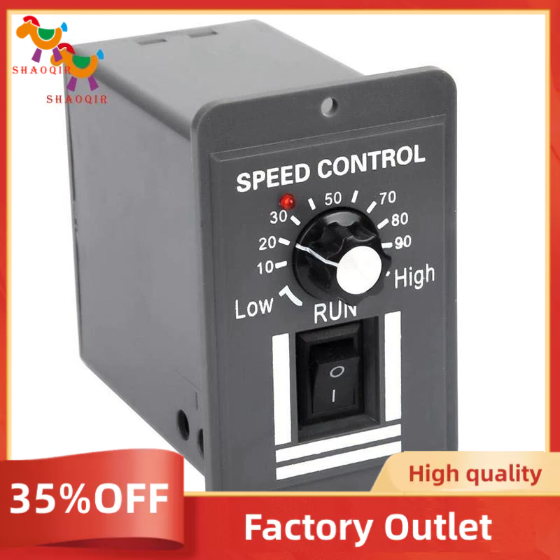 DC 12V 24V 36V 48V 10A PWM Motor Speed Controller Reversible Switch Regulator Control Forward ...