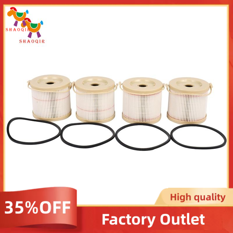 4Pcs 2010PM 2010TM Filter elements for 500FG Fuel Engine Fuel Water ...