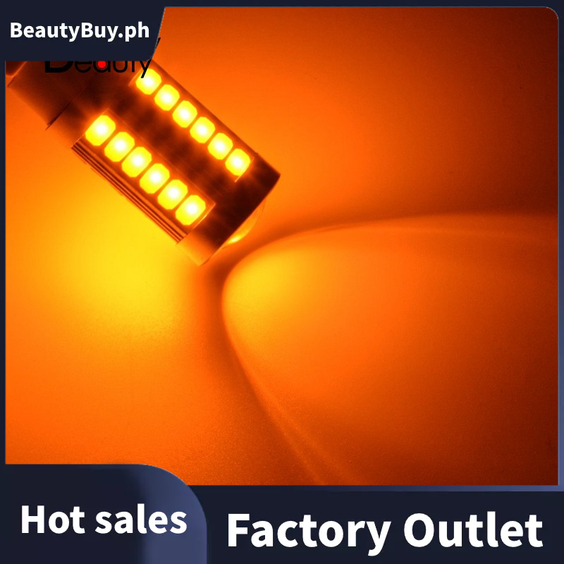 7443, T20 Led Bulbs Amber Yellow 900 Lumens Turn Signals Light Bulb ...