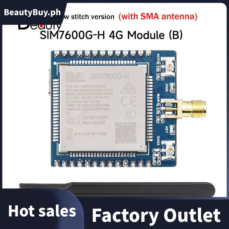 Waveshare 1 Set 4G Module SIM7600G-H 4G Module Communication Module ...