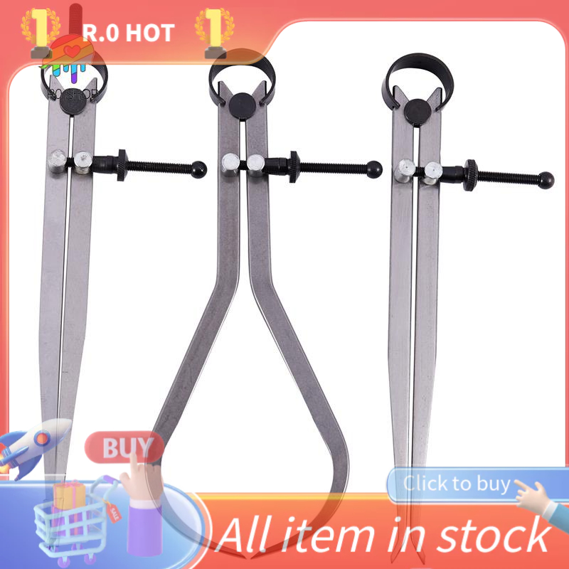 Spring Inside Outside Divider Caliper Set 8-Inch Machinist Tools 3-Pack ...