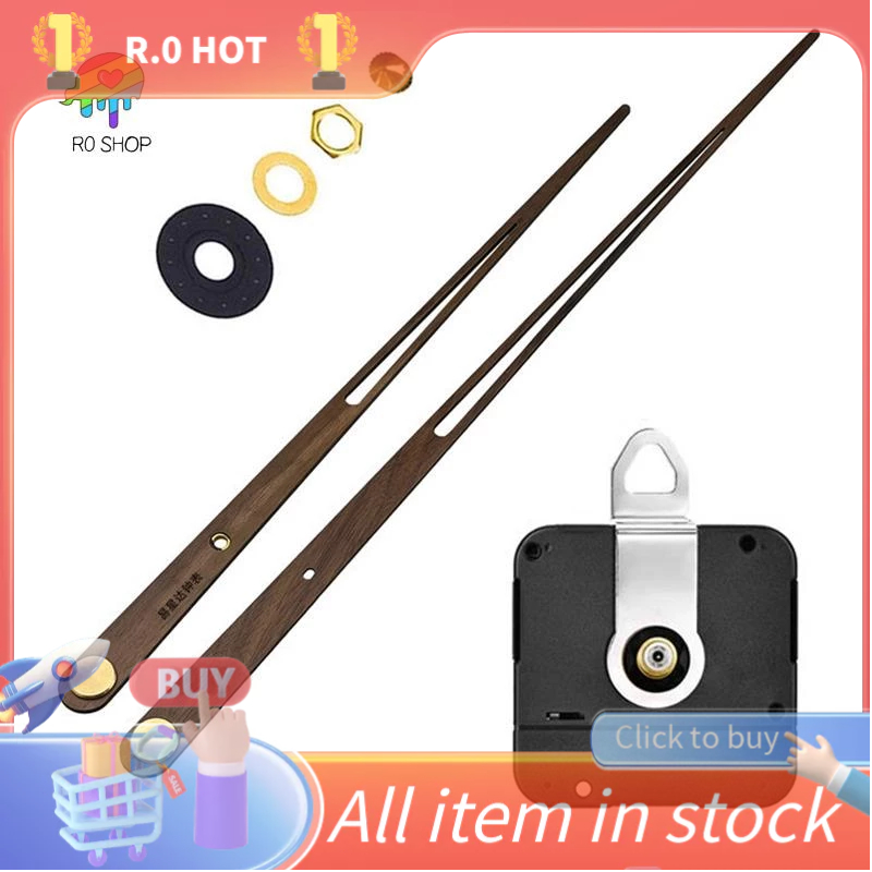 High Torque Clock Movement Mechanism Large Wall Quartz Clock Long Hands ...