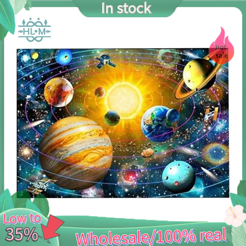 DIY Diamond Painting Wall Decor Home Office Decor Painting Solar System ...