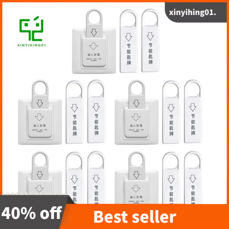5X High Grade Hotel Magnetic Card Switch Energy Saving Switch Insert ...