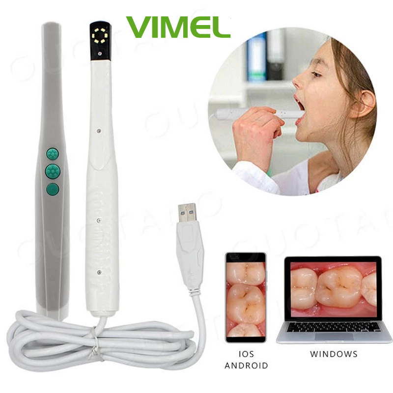 Dental Oral USB Intraoral Camera Endoscope with 6 LED Light Teeth Photo ...