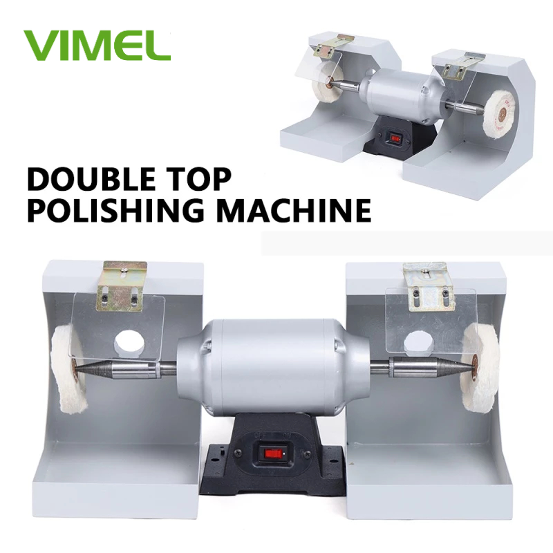 220V 550W Dental Double Top Polishing Machine Oral Dental Grinding ...