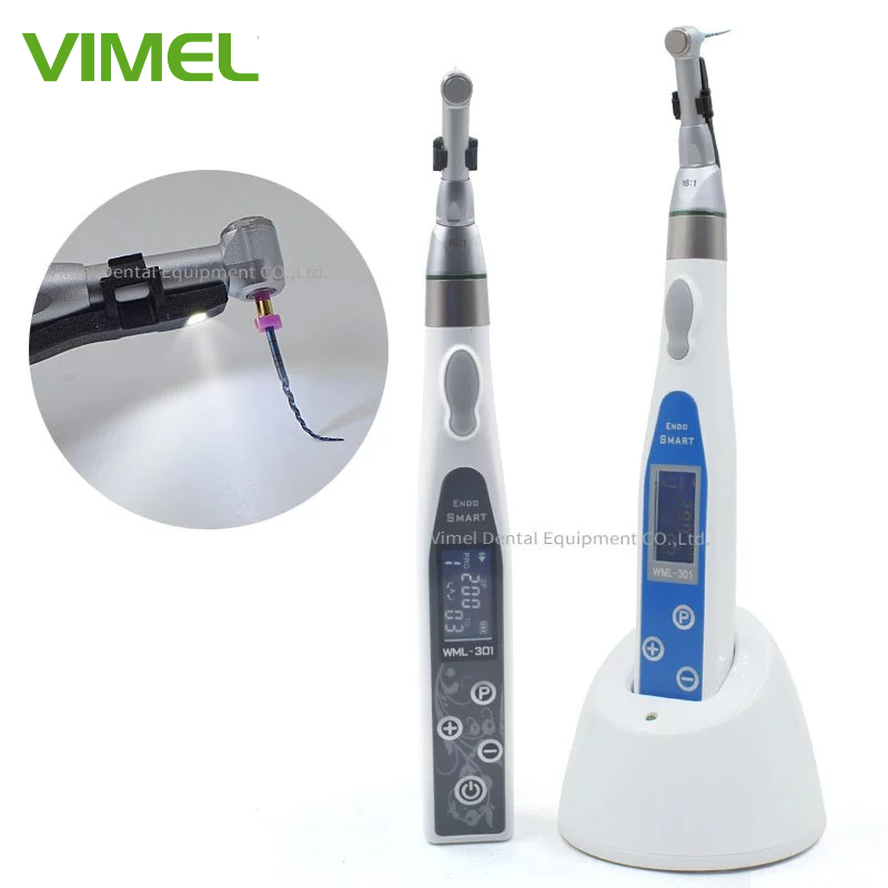 Wireless LED Dental Endo Motor 16:1 Endo Smart 9 Program with Light ...