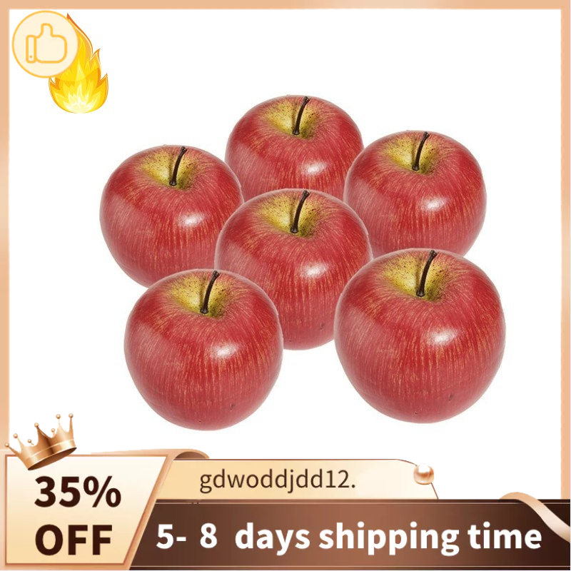 Superior COD - Decorative Artificial Apple Plastic Fruits Imitation ...