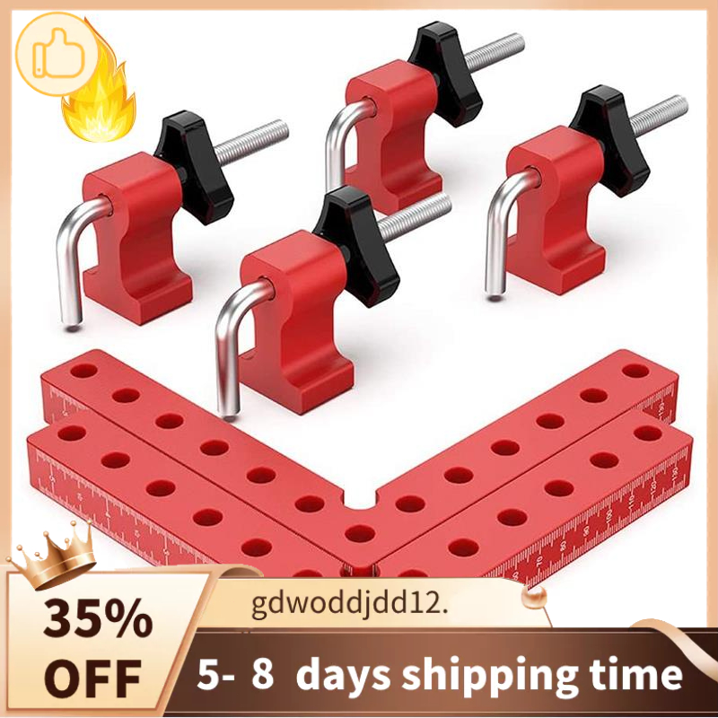 Superior 90 Degree Positioning Squares Right Angle Clamps, Aluminum ...