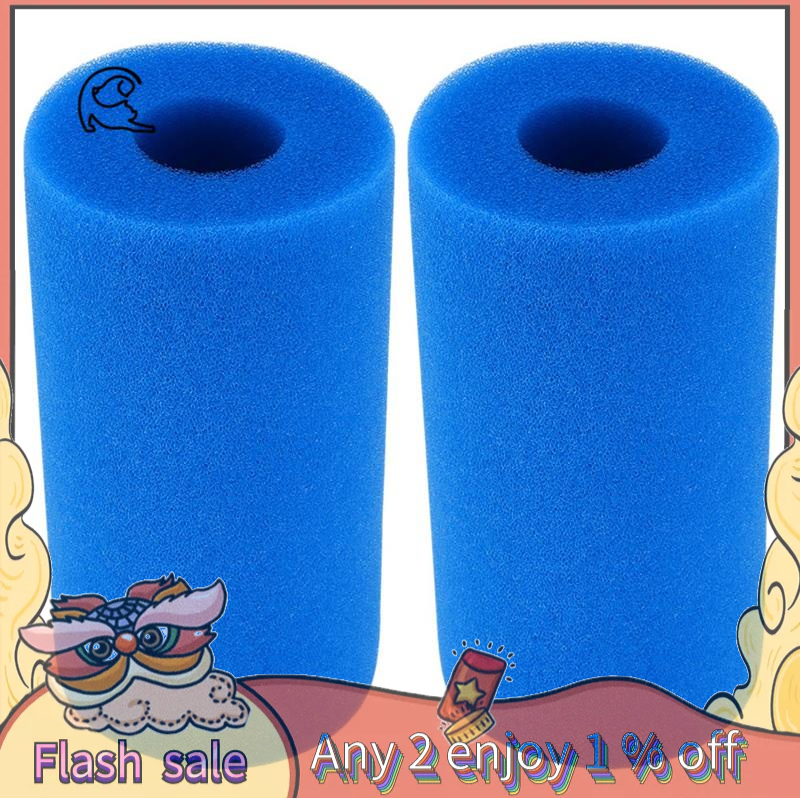 2X Foam Filter Sponge Reusable Biofoam Cleaner Cartridge Sponges for ...