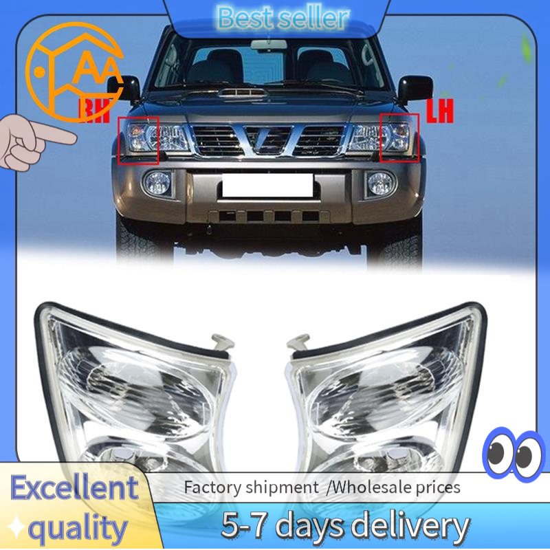 Car Front Turn Signal Lamp Light for Nissan Patrol Y60 Y61 2001-2003 Head Light Marker Light ...