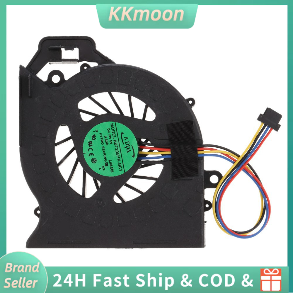KKmoon CPU Cooling Fan Cooler for HP Pavilion DV6-6000 DV7-6000 Laptop PC 4 Pin 4-Wire | Shopee ...