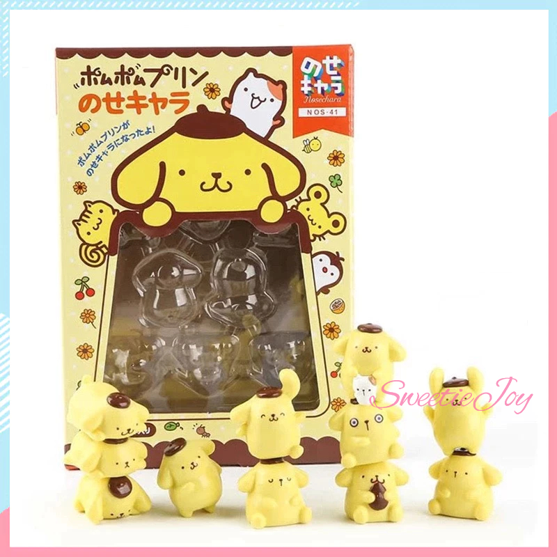 Pom Pom Purin Figurin Cartoon Cute Pom Purin Toys Collection Decoration ...