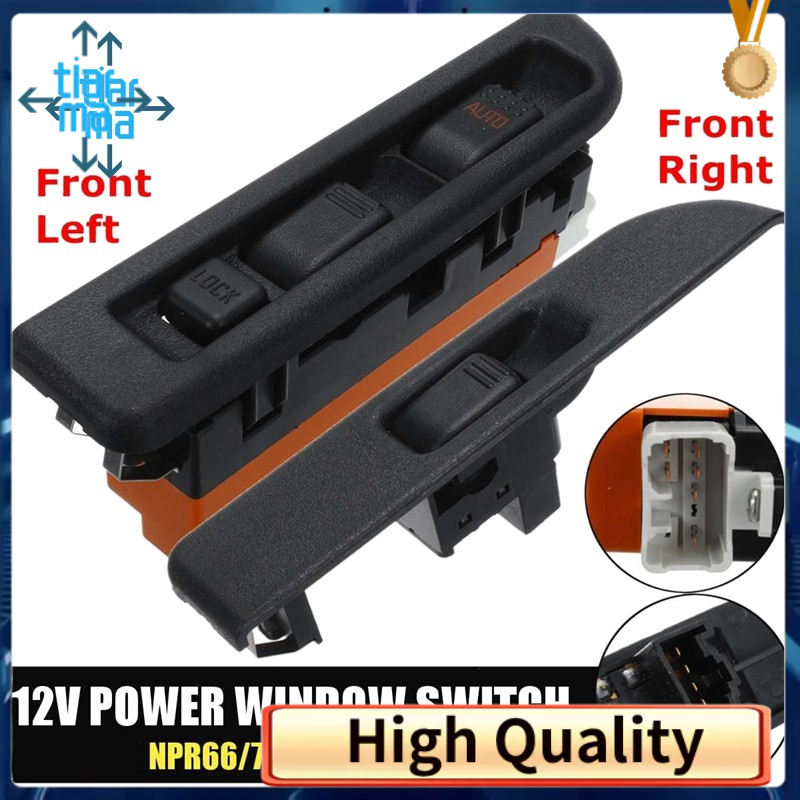 【TOP】2PCs Car Front Left & Right Electric Window Switch for ISUZU NPR66 ...
