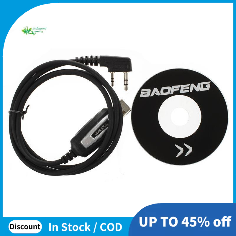 USB Programming Cable + Driver CD for Two Way Radio UV-5R BF-888S BF-F8 ...
