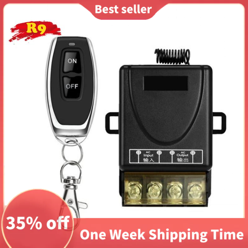 High Quality 433MHz 220V Water Pump Remote Control Switch 1Ch 30A ...