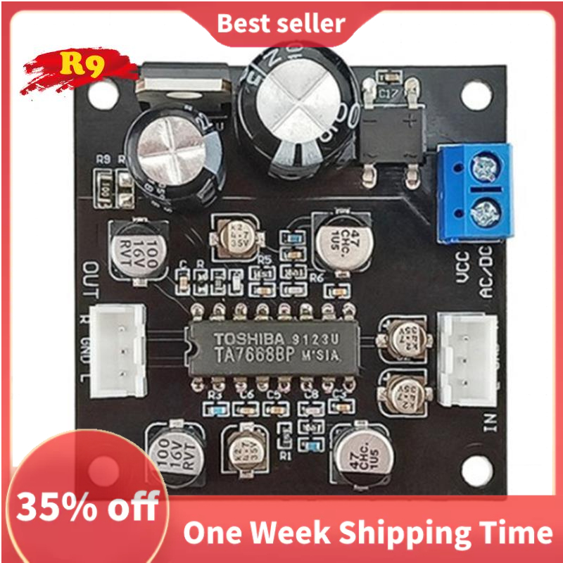 High Quality TA7668 Tape Drive Preamplifier Amplifier Tape Deck Board ...