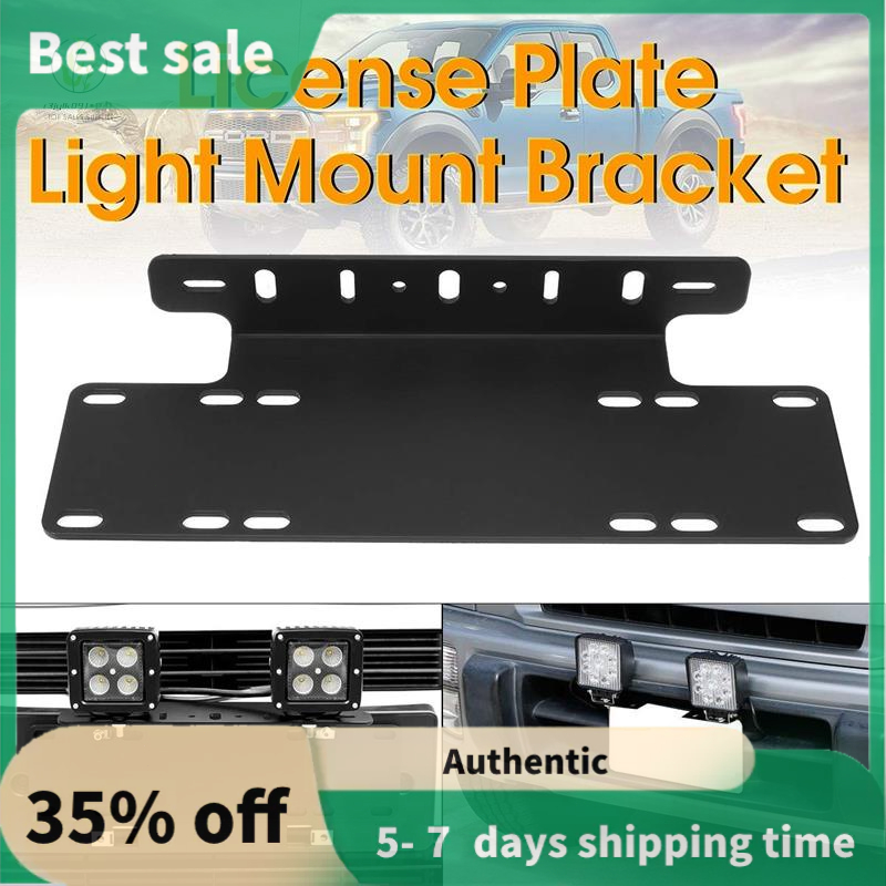 1Pcs Front Bumper License Plate Mounting Bracket for Truck Off-Road SUV ...