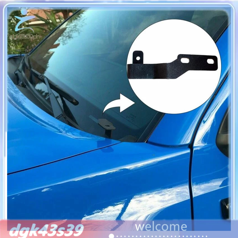 LED Light Pod Metal Hood Mount Bracket Kit/Ditch Hood Light Brackets ...