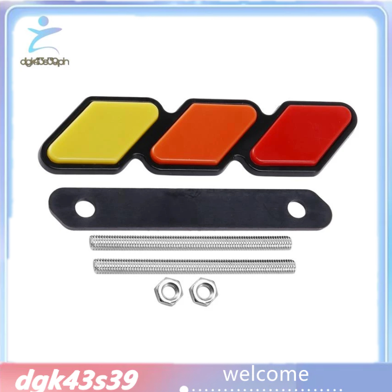 Tri-Color Front Grille Badge Emblem for Toyota Tacoma 4Runner ...