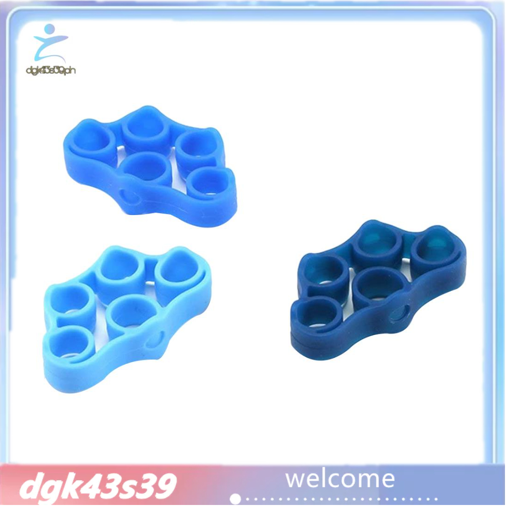 3 in 1 Finger Stretcher Resistance Bands Hand Extensor Exerciser Finger ...