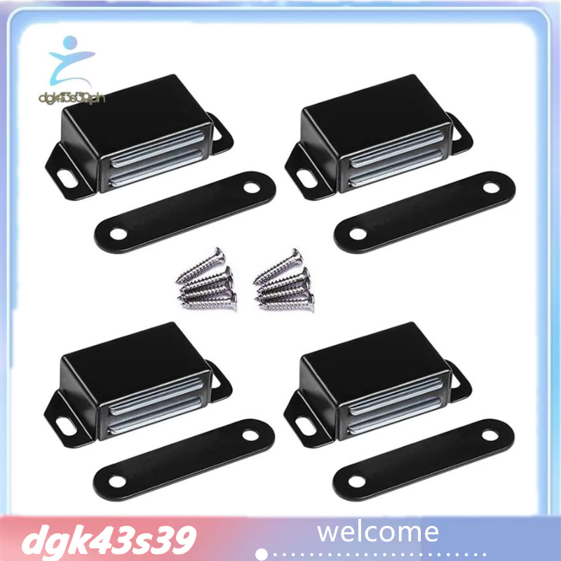4-Pack High Magnetic Door Catch Stainless Steel Heavy Duty Catch for ...