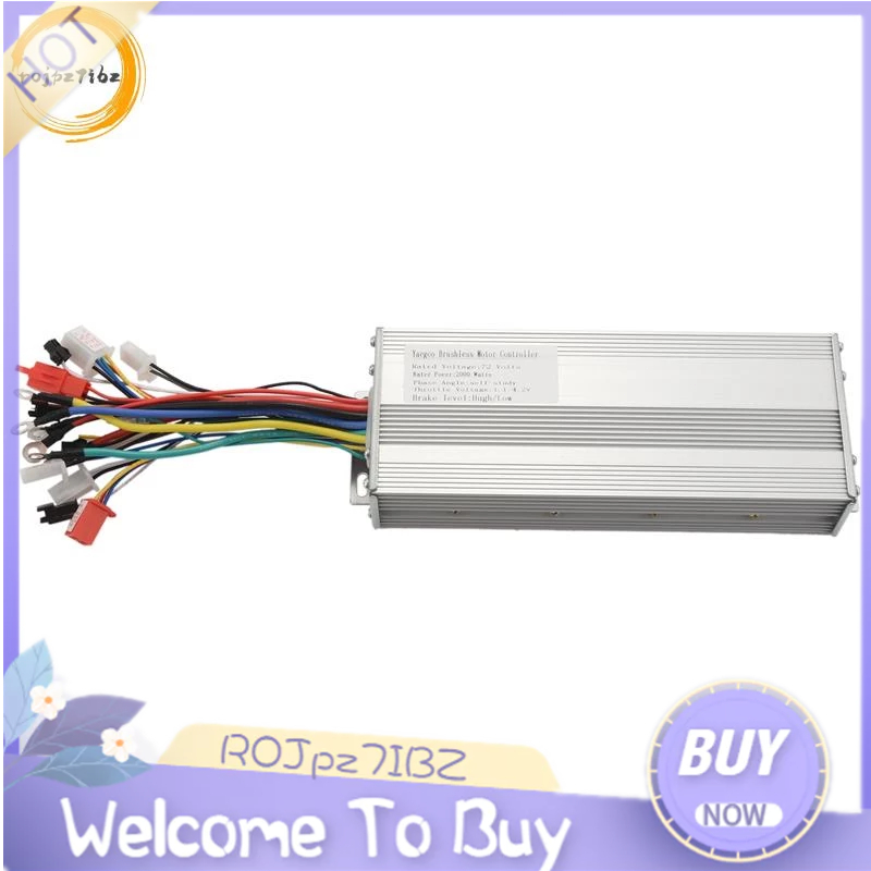 72V 2000W Brushless Speed Motor Controller for Electric Bicycle E-Bike ...