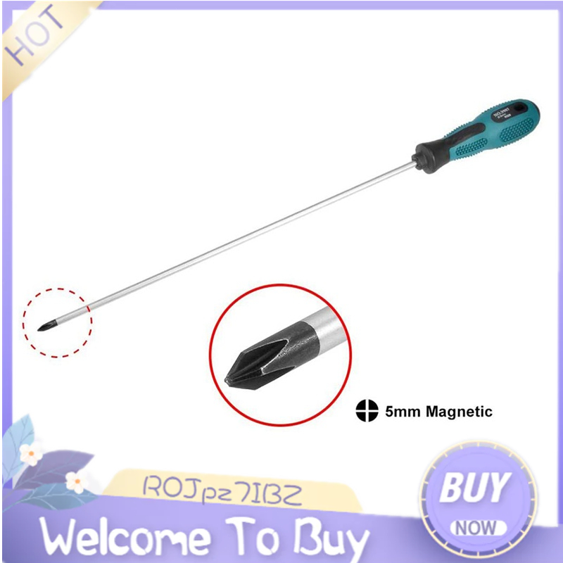 2 Packs 12 Inches Long Slotted and Phillips Screwdriver Flat Blade ...