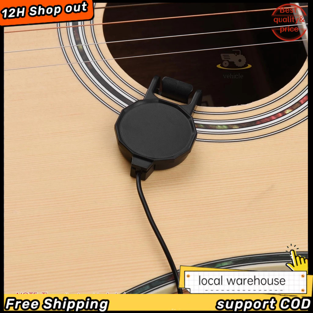 [super sale]Clip-on Instrument Pickup Guitar Pick-up Mini Transducer ...
