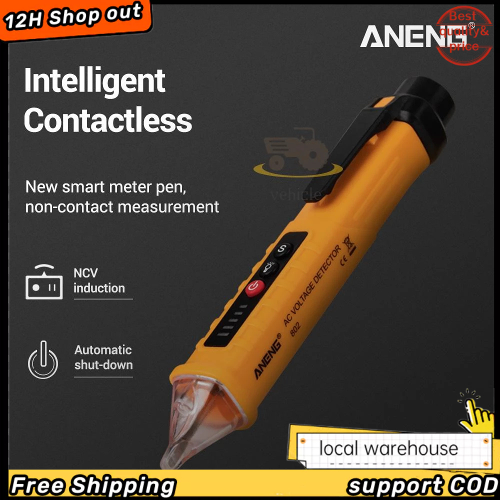 [super sale]ANENG VD802 Non-contact AC Voltage Detector Tester Meter ...