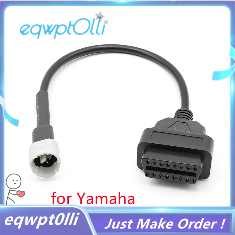 ⭐OBD Motorcycle Cable for Yamaha 3 Pin Plug Cable Diagnostic Cable 3Pin ...