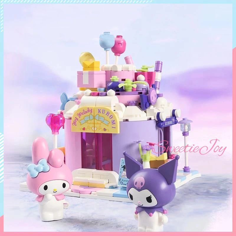 Keeppley Sanrio Building Blocks Kuromi&My Melody Figure Bricks Cute ...