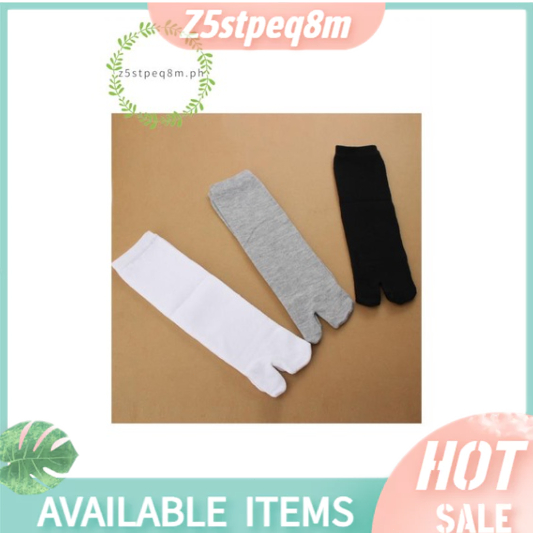 3 Pairs Japanese Kimono Flip Flop Sandal Split Toe Tabi Ninja Geta Zori ...