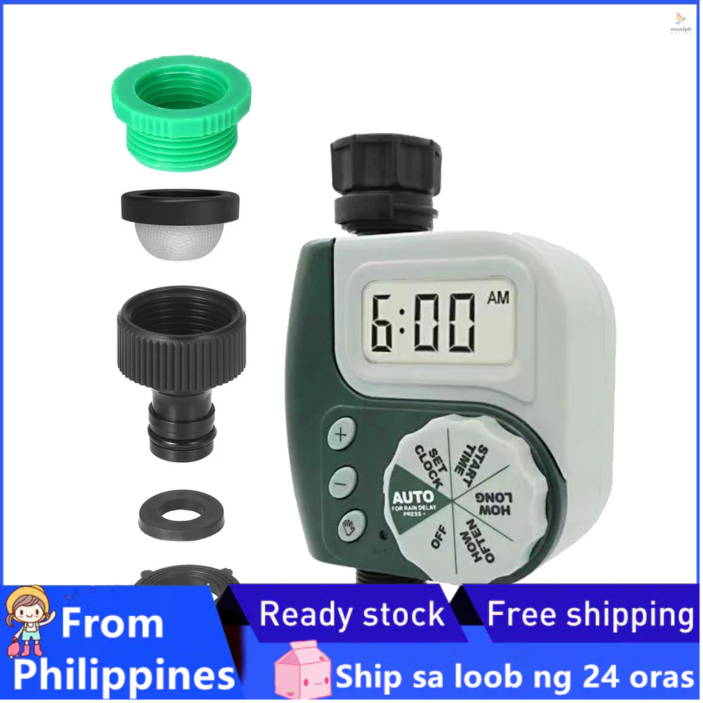 [Musl] Automatic Water Timer Outdoor Garden Irrigation Controller 1 ...
