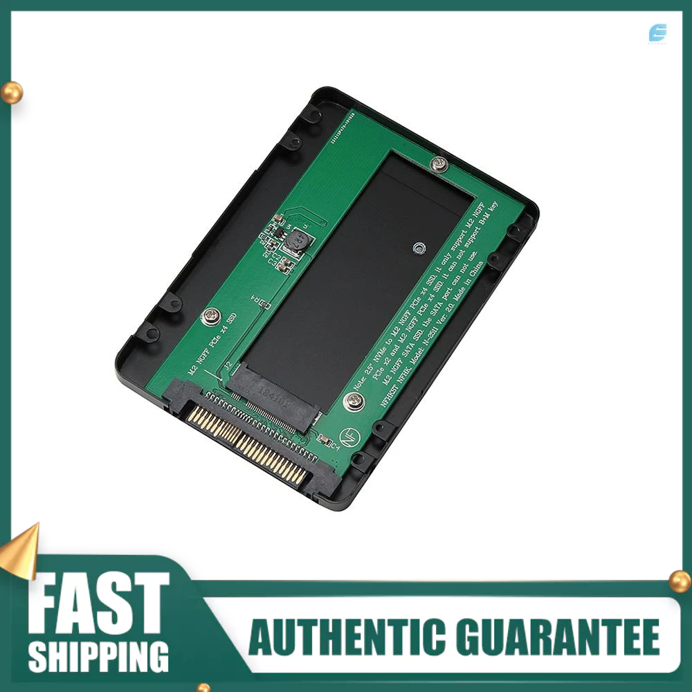2.5in NVMe/PCI-E SSD to M.2 NGFF PCIe x4 SSD Adapter Enclosure PCI Express SSD Adapter Card ...