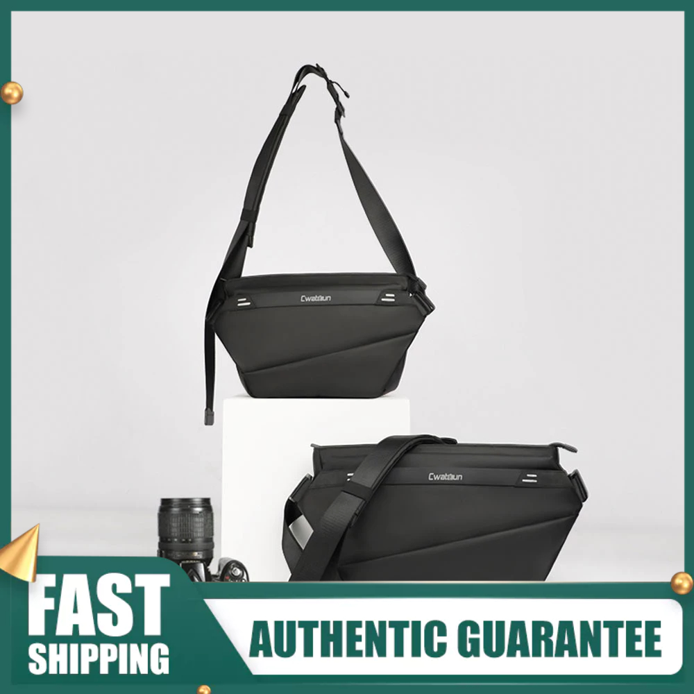 Cwatcun PB008 Casual Camera Bag One-Shoulder Diagonal Bag 6L Capacity ...