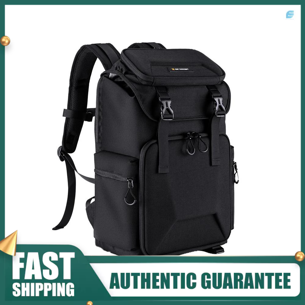 K&F CONCEPT Hard Shell Camera Backpack Waterproof SLR/DSLR Camera Bag ...