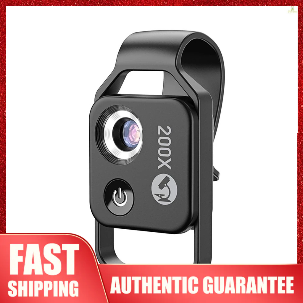 APEXEL Universal Clip Cpl Professional Microscope Lens Ms002 200x ...