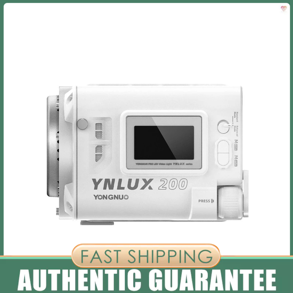 YONGNUO Power 5600k Video 200w Cob Bead Wireless Support Bt Ynlux200 ...