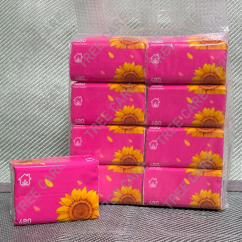 momo life 480sheets 8/10packs sunfolwer green tea facial toilet tissue ...