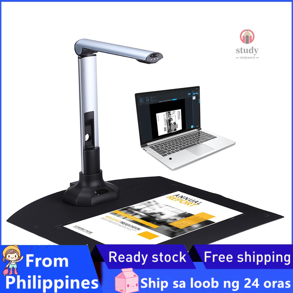 [Musl] BK52 Portable Book & Document Camera Scanner Capture Size A3 HD ...